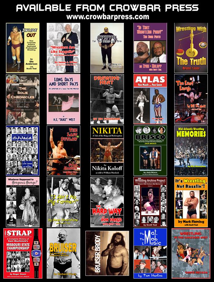 Crowbar Press: A gold mine of golden age wrestling - Eat Sleep Wrestle